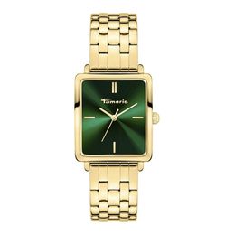 Tamaris Analog Watch female Gold size One Size
