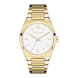 Tamaris Uhr Damen Gr&ouml;&szlig;e One Size gold / wei&szlig;