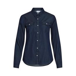 Vila Bluse 'VIBISTA' Damen Gr&ouml;&szlig;e L blue denim