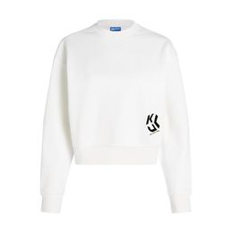 KARL LAGERFELD JEANS Sweatshirt female White size XS