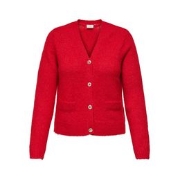 Only Carmakoma Knit Cardigan 'CARMAGGIE' female Red size 52