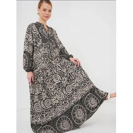 Bigdart Kleid Damen Größe 40 schwarz / naturweiß Winterkleid