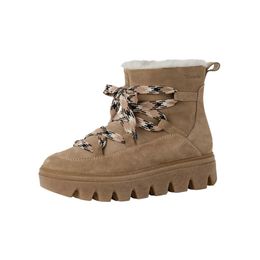 Tamaris Lace-Up Ankle Boots female Beige size 37