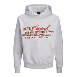 Jack & Jones JACK & JONES Sweatshirt 'JJ' Herren Gr&ouml;&szlig;e L braun / grau / rot