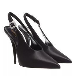 SAINT LAURENT Pumps & High Heels - Yasmeen Slingback Pumps - Gr. 37 (EU) - in Schwarz - f&uuml;r Damen