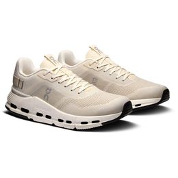 On RUNNING Low-Top Sneaker - Flat Shoes Creamivory - Gr. US_8 - in Wei&szlig; - f&uuml;r Damen