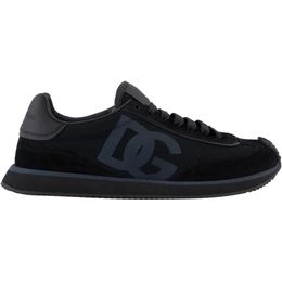 Dolce & Gabbana Dolce&Gabbana Low-Top Sneaker - Aria' Black Running Sneakers - Gr. 43 (EU) - in Schwarz - f&uuml;r Damen