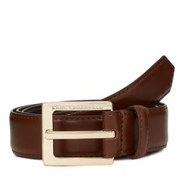 K by KARL LAGERFELD Karl Lagerfeld G&uuml;rtel - K/ESSENTIAL G&Uuml;RTEL - Gr. 95 - in Braun - f&uuml;r Damen