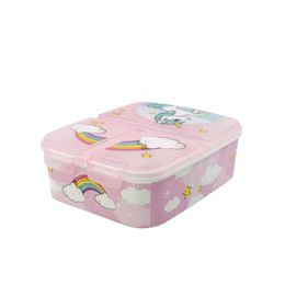 Wisam Kinder Brotdose Lunchbox mit 3 Fächern & tollem Design | Gr.: onesize