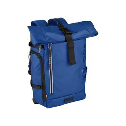 Camel Active Explore - Rolltop Rucksack L (blue) in blau | Gr.: onesize