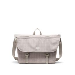 HERSCHEL Cove Messenger - Umhängetasche 16" 38 cm (grid-black) in grid-london fog | Gr.: onesize