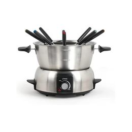 LIVOO DOC 263 elektrisches Fondue-Set, Edelstahl, für 8 Personen | Gr.: onesize