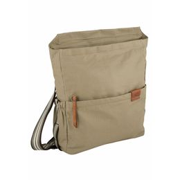 Camel Active BLAIR Cross Bag aus strukturiertem Canvas Material in Hellkhaki | Gr.: onesize