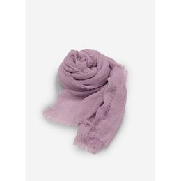 SASSYCLASSY Musselin Schal in Mauve | Gr.: onesize