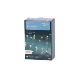 Lumineo Lichterkette STRING LIGHTS 480 LED 24 m Silberdraht in warm weiß | Gr.: onesize