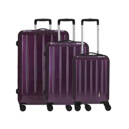 Check.In London 2.0 Trolley-Set 3tlg. (orange) in lila | Gr.: onesize