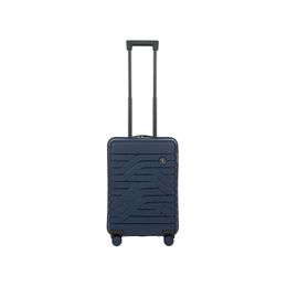 Bric'S BRIC`s BY Ulisse - 4-Rollen-Kabinentrolley 55 cm (grey blue) in ozean blue | Gr.: onesize