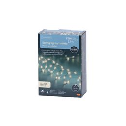 Lumineo Lichterkette STRING LIGHTS TWINKLE 756 LED 12 m Silberdraht in warm weiß | Gr.: onesize