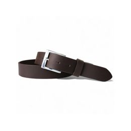 Fronhofer Herreng&uuml;rtel Leder 3,5 cm in Dunkelbraun | Gr.: 115 cm