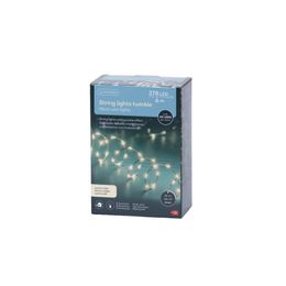 Lumineo Lichterkette STRING LIGHTS TWINKLE 378 LED 6 m Silberdraht in warm weiß | Gr.: onesize