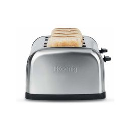 HKoenig TOS14 Toaster f&uuml;r 4 Scheiben Toast | Gr.: onesize
