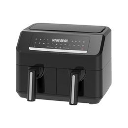 Emerio AF-130376.1 Doppel Heißluft-Fritteuse 2 x 3.6 Liter Airfryer | Gr.: onesize