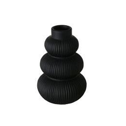 Boltze Vase in schwarz | Gr.: onesize