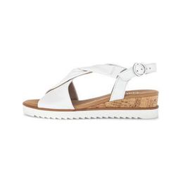 Gabor Comfort Sandalette in wei&szlig; | Gr.: 42