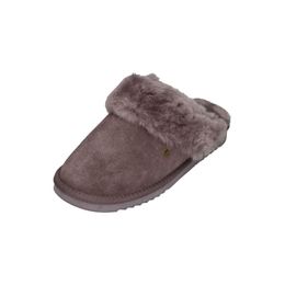 Warmbat Hausschuhe FLURRY SUEDE in lila | Gr.: 41