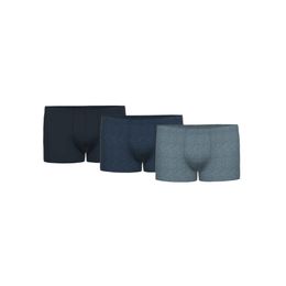 Seidensticker Boxershort 3er Pack in Schwarz/Blau | Gr.: M