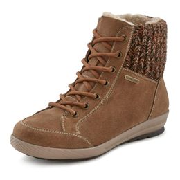 Lascana Lace-Up Ankle Boots female Brown size 42