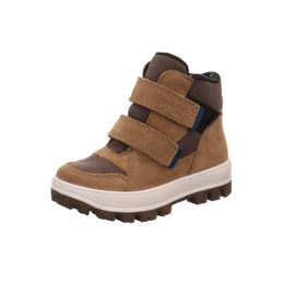Superfit Winterstiefel TEDD in Braun/Blau | Gr.: 35