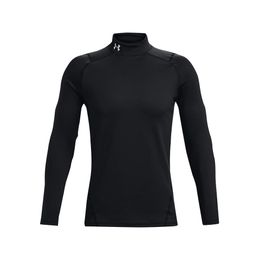 Under Armour Longsleeve UA CG ARMOUR FITTED MOCK in Schwarz | Gr.: L