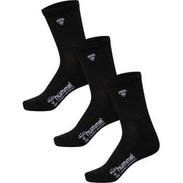 Hummel Long Socken Hmljr 3-Pack Kinder in BLACK | Gr.: 24-27