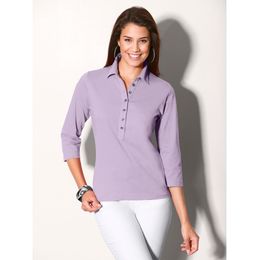 WITT WEIDEN Poloshirt in flieder | Gr.: 46