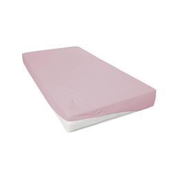 Primera Biber Spannbettlaken in mauve | Gr.: 90x190 cm - 100x200 cm