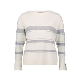 Betty Barclay Feinstrickpullover mit Lurexfaden in Patch Cream/Grey | Gr.: 38