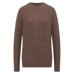 Cecil Pullover in mushroom taupe melange | Gr.: M