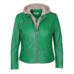 Maze Lederjacke 42021318 in bright green | Gr.: 48