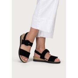 vitaform Echt Leder Sandaletten in schwarz | Gr.: 43