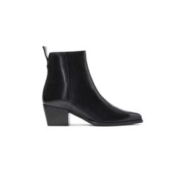 Kazar Stiefelette Damen Gr&ouml;&szlig;e 40 schwarz / silber Winterschuhe