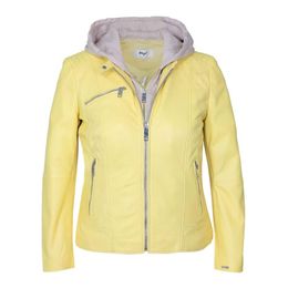 Maze Lederjacke 42021318 in banana | Gr.: 46