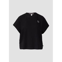 QS T-Shirt in 9999_schwarz | Gr.: XS