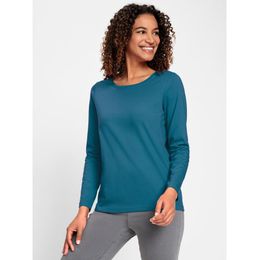 WITT WEIDEN Rundhals-Shirt in topas | Gr.: 42