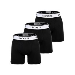 Lacoste Boxershort 3er Pack in Schwarz | Gr.: M