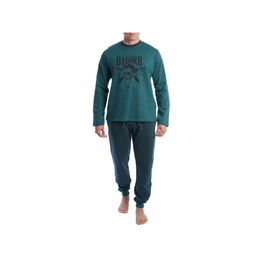 Kisses and Love Schlafanzug in Green | Gr.: M