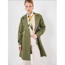 Bigdart Between-Seasons Coat female Green size 5XL