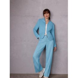 CR&Eacute;ATION L creation L Lyocell-Leinen-Blazer in aqua | Gr.: 44