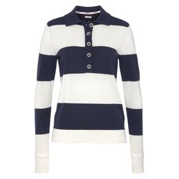 Kangaroos Polokragenpullover in marine-offwhite | Gr.: 52/54