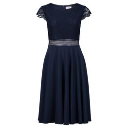 Vera Mont Abendkleid mit Spitze in Night Sky | Gr.: 42